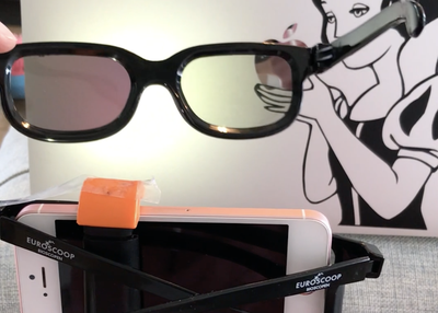 DIY silver screen voor 3D projectie